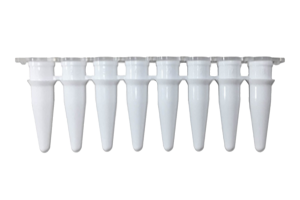 0.1ml qPCR 8-Strip White Tubes With Optical Caps – APS LABS