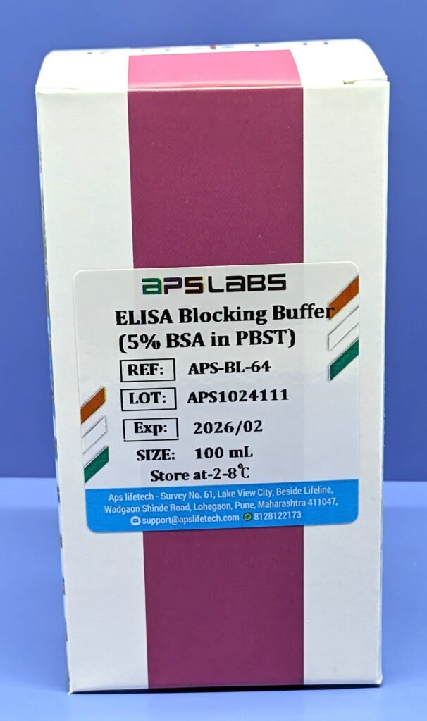 ELISA Blocking Buffer (5% BSA in PBST) – APS LABS